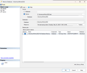 Sql Server AdventureWorks sample database – Some Developer Blog
